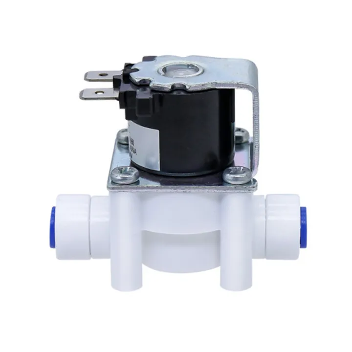 B98A-Water Purifier 24V Inlet Solenoid Valve With 2-Point Quick Connect ...