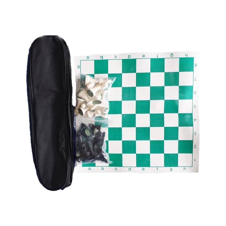 CHESS MAT WITH BAG (Chess Mat With Chess Pieces - Large) | Daraz.lk