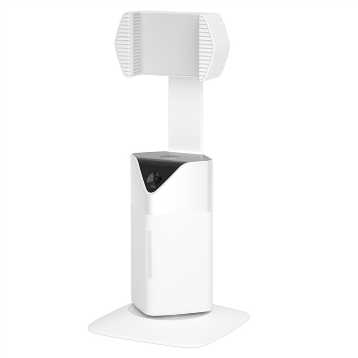 AI 360° Rotation Auto Tracking Smartphone Holder Tripod Gesture Control ...