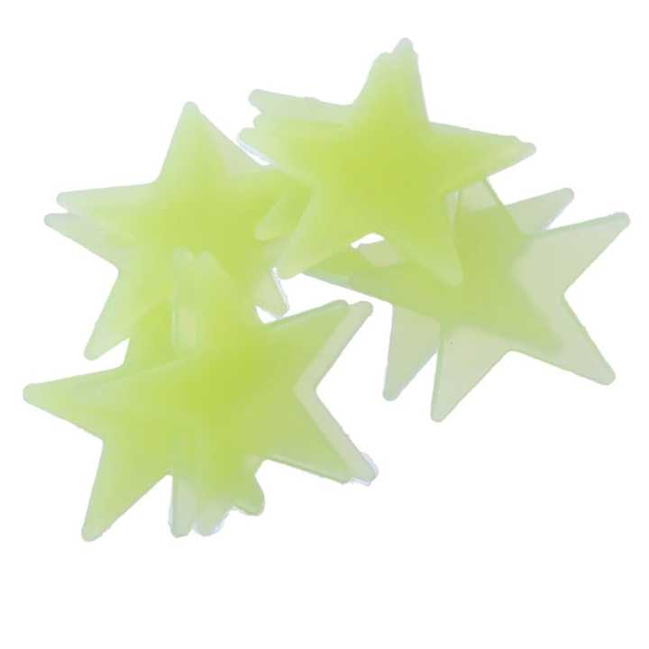 High Quality 3D Light Emitting Glowing Radium Star Stickers | Daraz.lk