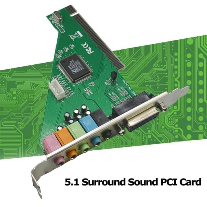【Universal Car Parts Store】Explosion New 4 Channel 5.1 Surround 3D PCI ...