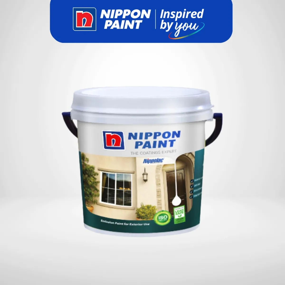 Nippolac Weathershield Brilliant White 1L | Daraz.lk