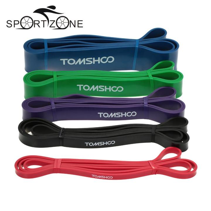 TOMSHOO 208cm Workout Resistance Band Pull Up Assist Stretch Resistance ...