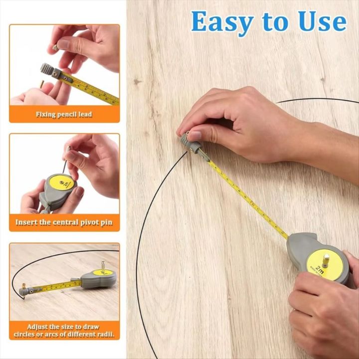 Rotate To Draw Linear Measurement Compass Geometry Tool Special Tape ...