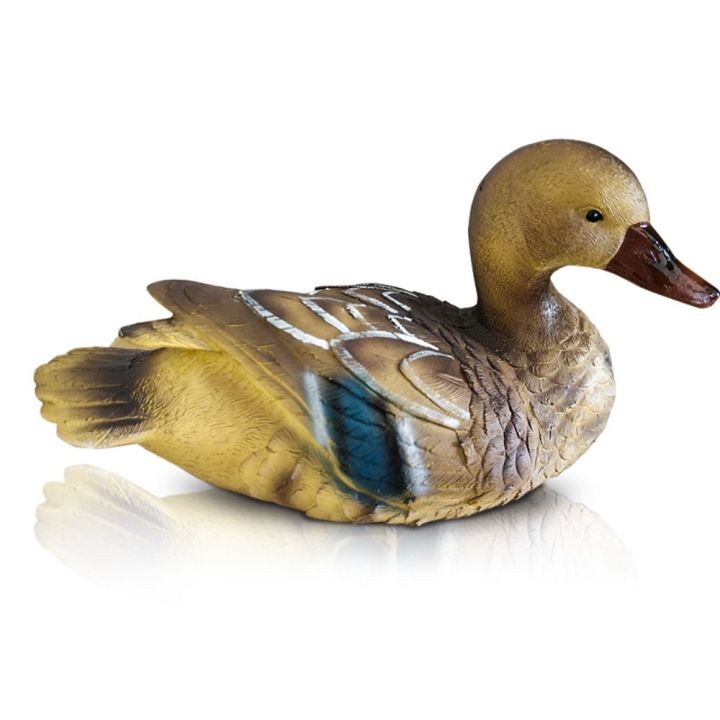Creative Realistic Artificial Mandarin Duck Statue Not Fade Floating ...
