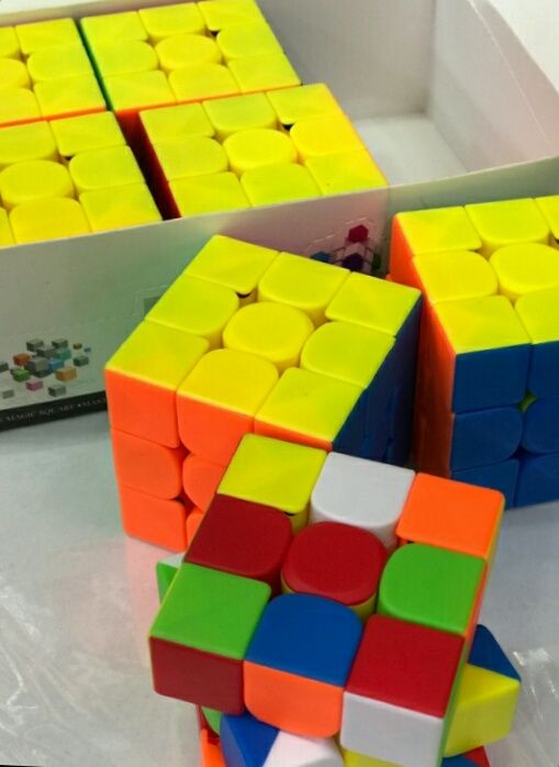 Magic Cube Brain Teasers 3x3x3 Competition Speed Cube Education Toys & Hobbies Rubik Magic Cube ...