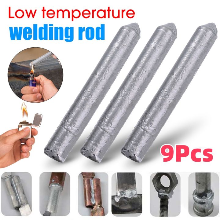 3/6/9Pcs Copper Aluminum Welding Rods Low Temperature Easy Melt Welding ...