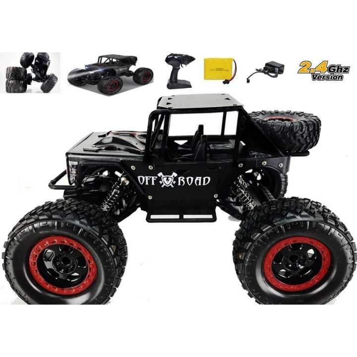 Rechargeable RC ROCK CRAWLER OFF ROAD METAL BODY(4 x 4) HIGH Speed ...