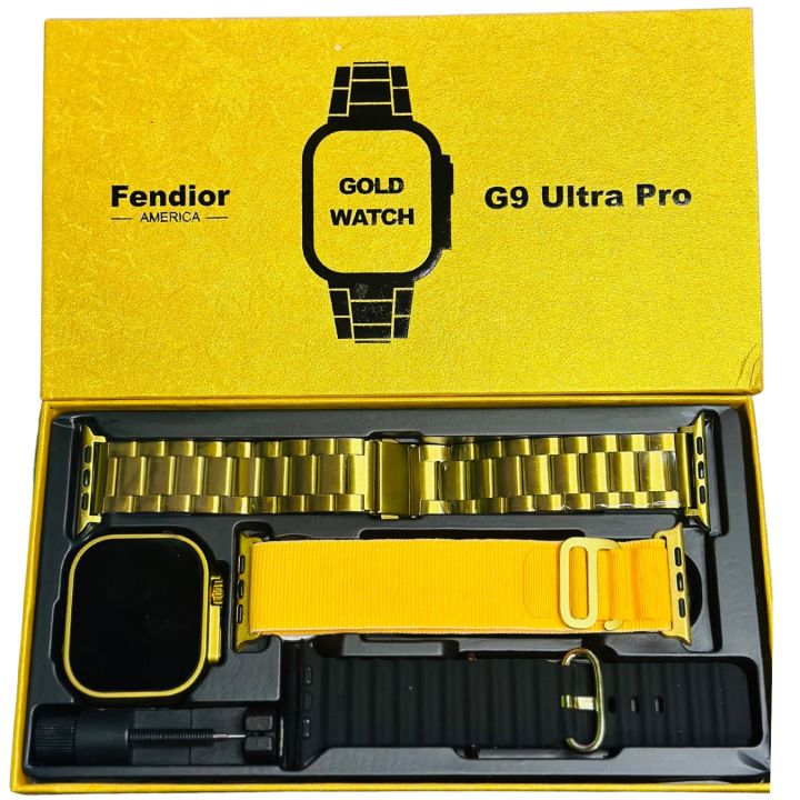 Original Fendior Gold G9 Ultra Pro Smart Watch Sports Monitoring Sleep ...