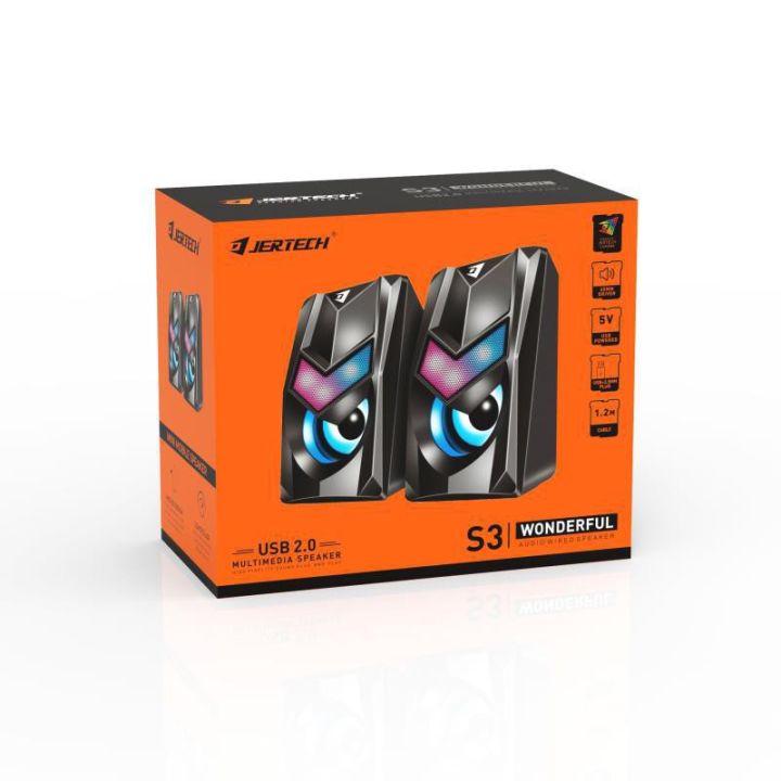 Lpm Jertech S3 Wonderful Audio Wired Speaker Bass Speaker Gaming ...