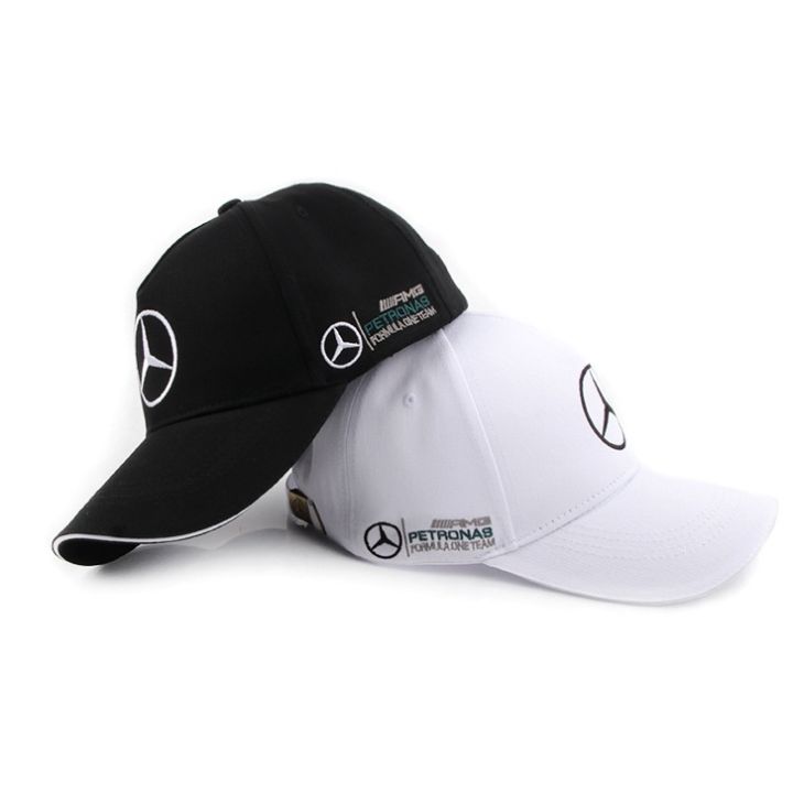 【Heartbeat Girl Store】（NEW）Mercedes Benz AMG Car Logo Hat Spring Cap ...