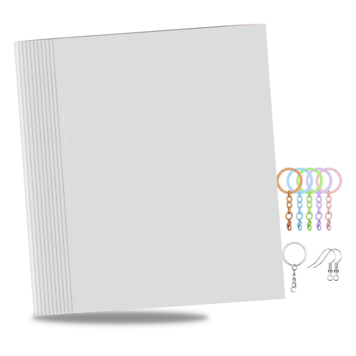 Printable Shrink Plastic Sheet Films Shrink Paper 10PCS | Daraz.lk