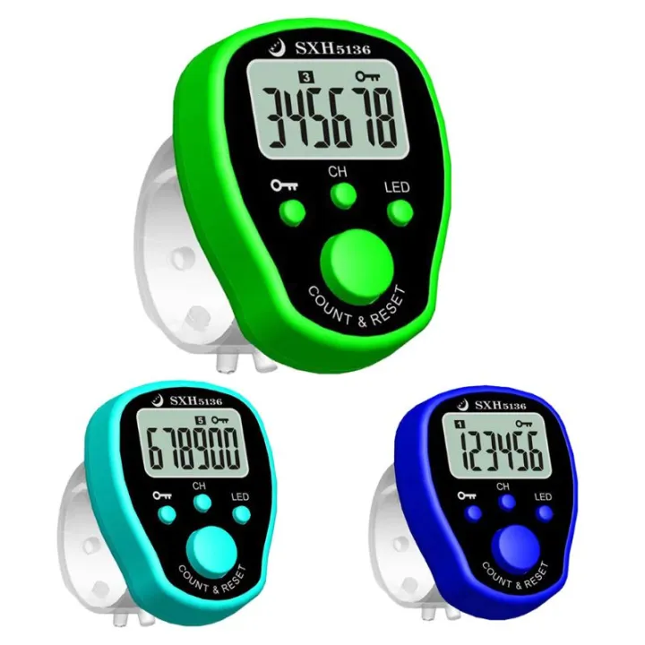 【The Timber Loft】5 Channel Finger Counter LCD Electronic Digital ...