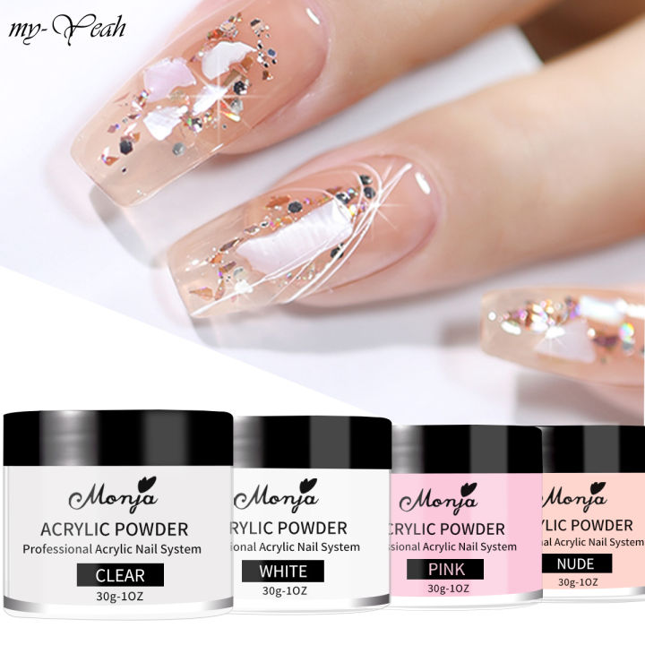 New Myyeah 30g 3D Carving Deign Crytal Powder Nail Acrylic Powder ...