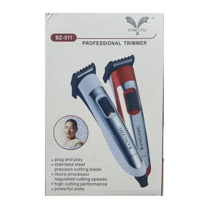New style BANGZHU BZ-511 Electric Hair Trimmer For Men - AC operating ...
