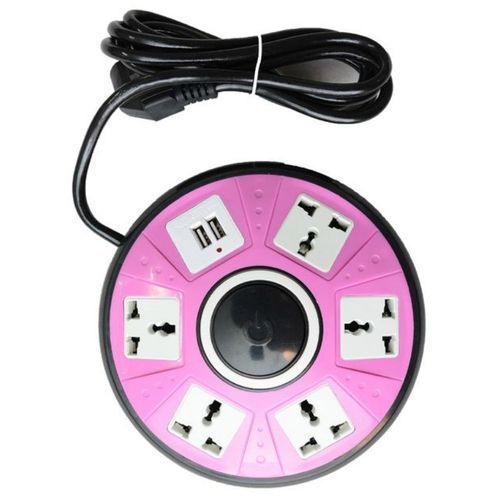 USB UFO Socket Multi Plug adapter with 02 USB Ports and 05 Universal ...