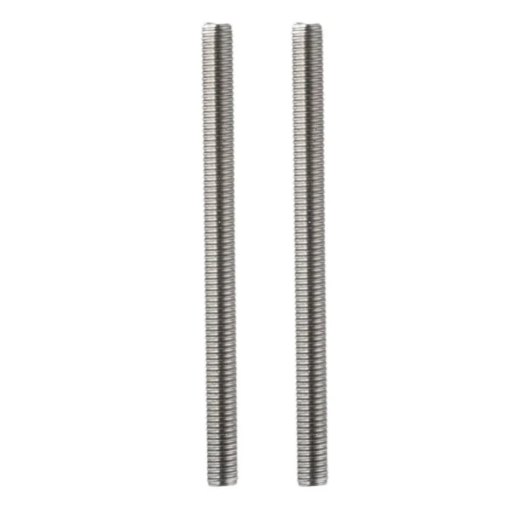 2PCS Useful 304 Stainless Steel Fully Threaded Rod Right Hand Threads ...