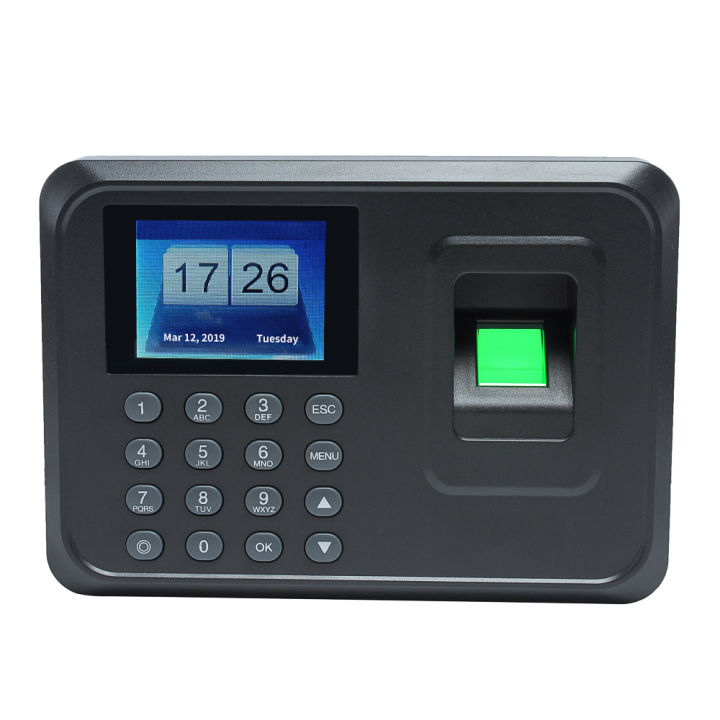 Intelligent Biometric Fingerprint Password Attendance Machine Employee ...