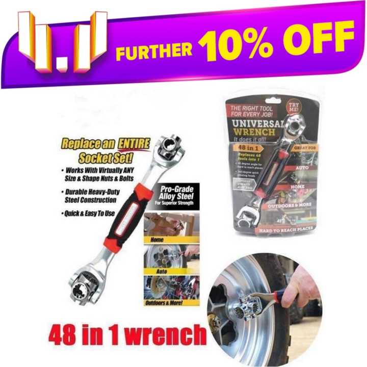 Tiger Wrench 48 in 1 Universal Wrench | Daraz.lk