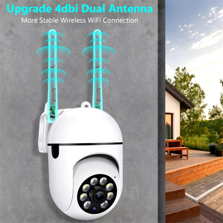 5G 2.4G WiFi PTZ Camera Indoor Use Auto Tracking Surveillance Camera ...