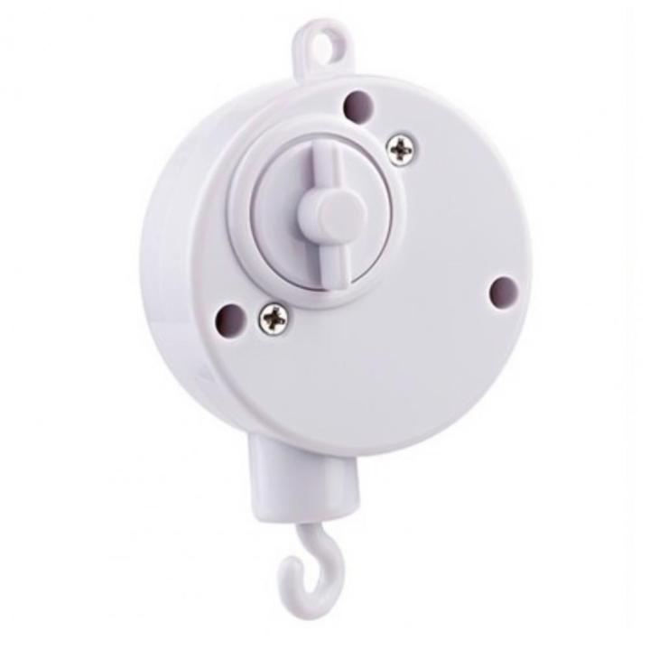 Baby Crib Bed Hanging Bell Wind-up Rotating Music Box Baby Stroller ...