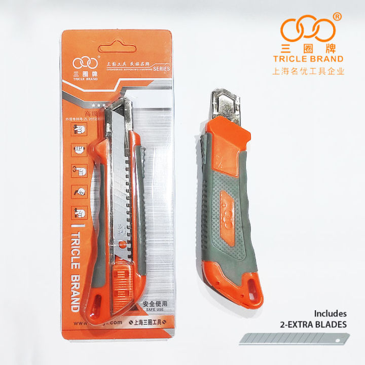 Utility Paper Cutter Knife - Tricle - Heavy Duty | Daraz.lk
