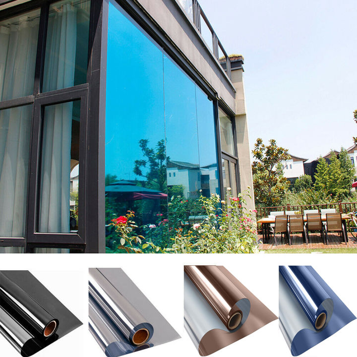 One Way Mirror Window Film Stained Vinyl Glass Self Adhesive Film ...