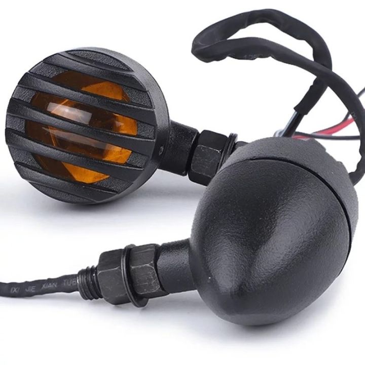 4Pcs Plastic Bike Motorcycle Turn Signal Light Blinker Indicator | Daraz.lk