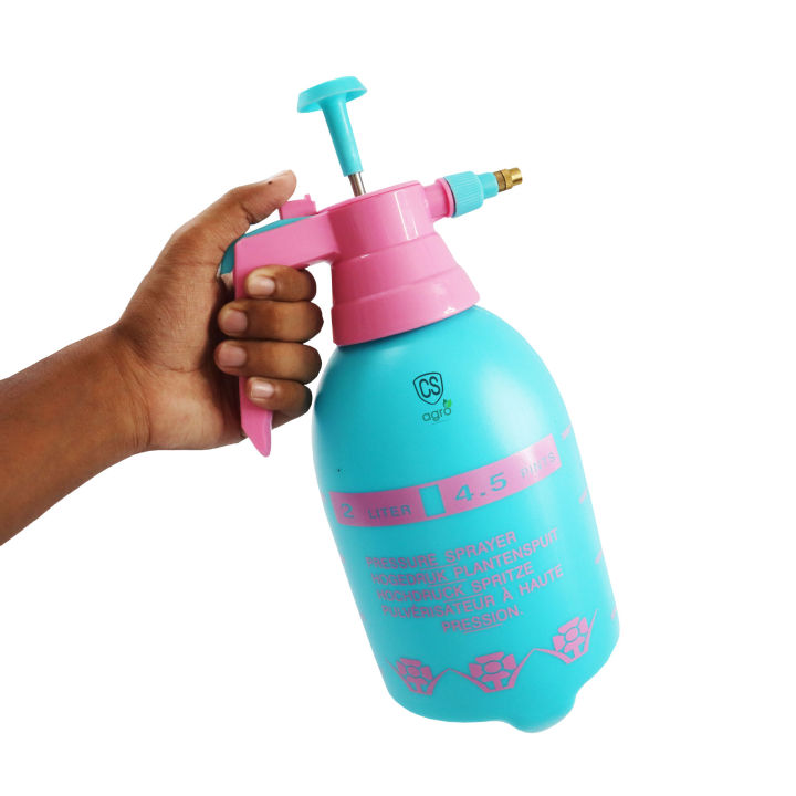 2L Watering Pump Sprayer, Garden Spray Can Handheld Pressure Pump ...