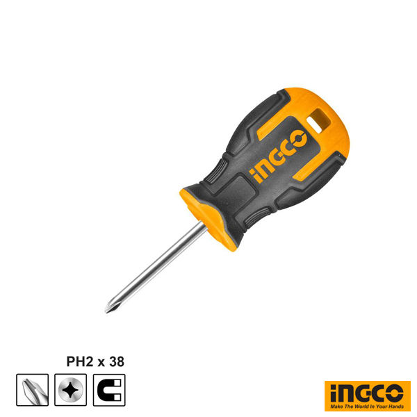 INGCO Phillips Chubby Cross Screwdriver | Daraz.lk