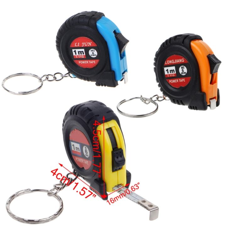 【EleganceEssence】Retractable Ruler Tape Measure for KEY Chain Mini ...