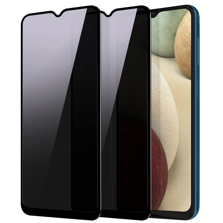 Privacy Tempered Glass For Samsung Galaxy M02 M02s M12 A03 A03s A12 A32 A52 A04s A14 A34 A54 A05 ...