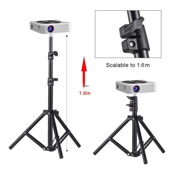 Universal Projector Tripod Stand Stretchable Projector Bracket Aluminum ...