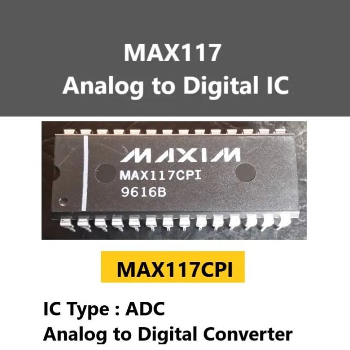 MAX117 Analog to Digital Converter ADC IC | Daraz.lk