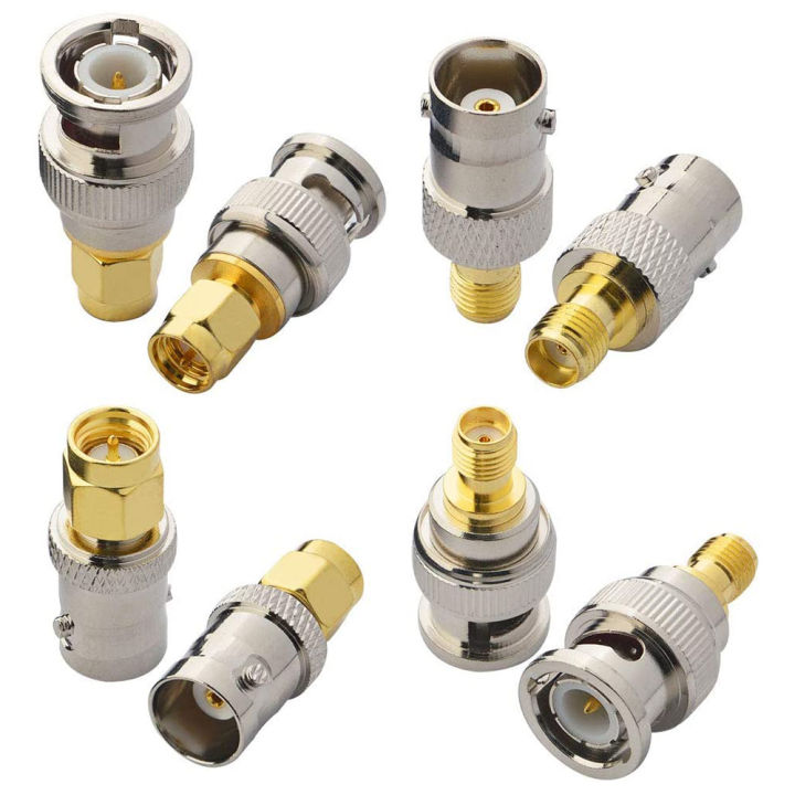 SMA to BNC Kits 2 Set RF Connector Kits for SDR Ham Radio A | Daraz.lk