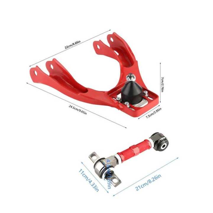 Front+Rear Camber Arm Control Suspension Kit For Honda Civic Acura ...