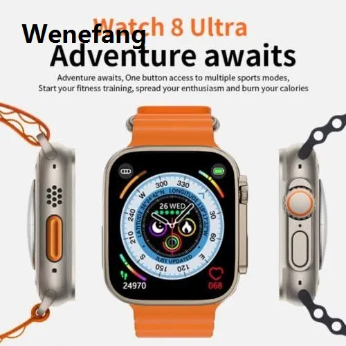 Wenefang ZT Fit Ultra-2 ( 7 in 1 ) Straps Smart Watch New Edition Metal ...