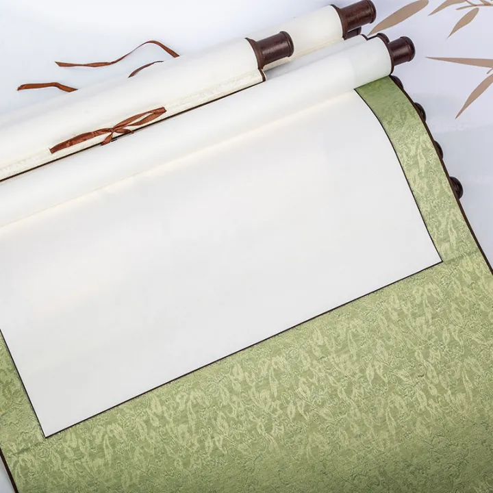 Xuan Paper Scroll Blank Calligraphy Full Scroll Fine Mount Blank Scroll ...