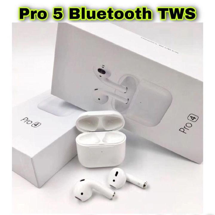 Pro 4 Air pods True Wireless Bluetooth Headset 5.0 Touch Control ...