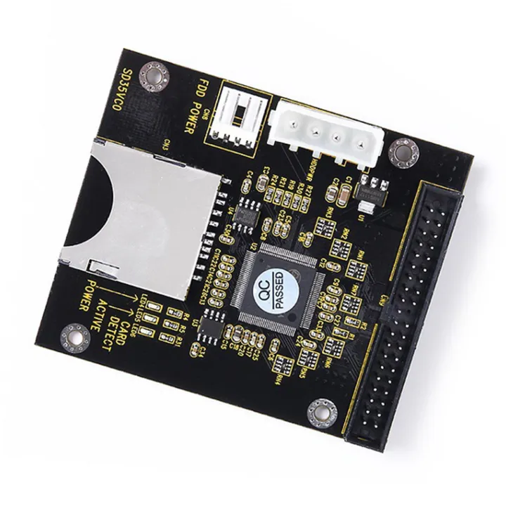 1 PCS SSD Embedded Storage Adapter Card SD to 3.5 Inch IDE 40 Pin ...