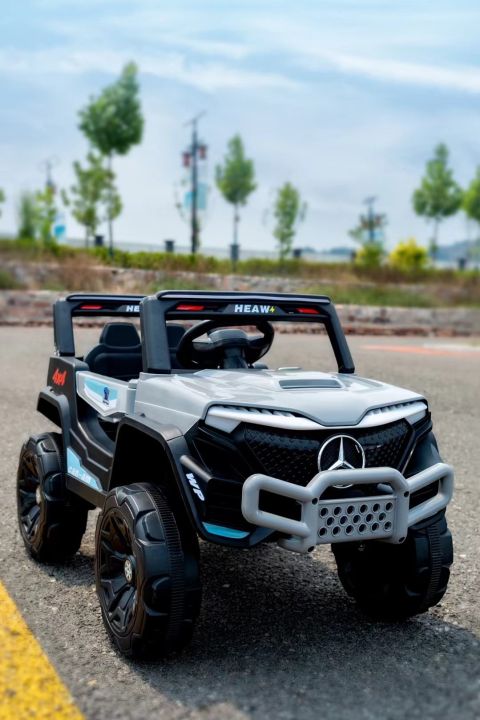 KIDS ELECTRIC RECHARGEABLE RIDE JEEP REMOTE CONTROLE 12 V, 3 MOTER , 1 ...