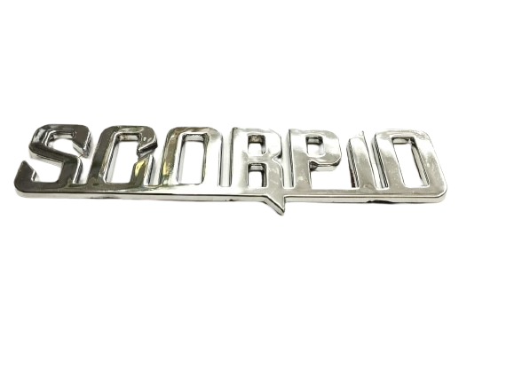 Mahindra SCORPIO Badge Emblem medium size | Daraz.lk