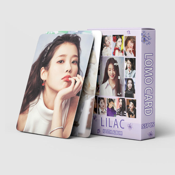 IU 2022 SEASON'S GREETINGS Kpop Lomo Sticker Cards 10 Pcs Album Poster ...