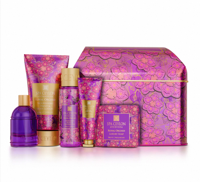Spa ceylon-Royal Orchid - Orchid Paradise Pampering Set | Daraz.lk