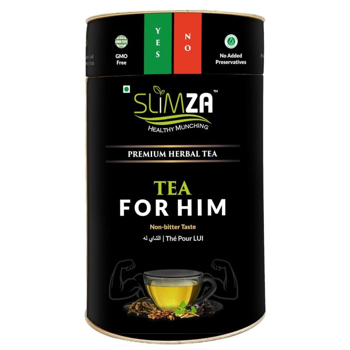 Slimza Premium Wellness Tea (100gm) | FOR HIM | Whole Leaves, Non ...