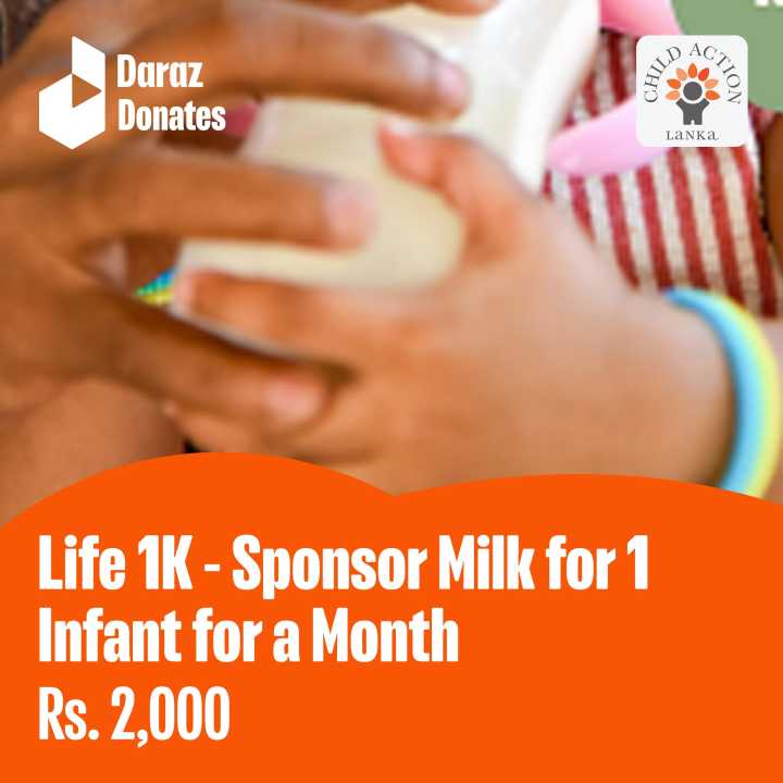 Life 1K - Sponsor Milk for 1 Infant for a Month | Daraz.lk