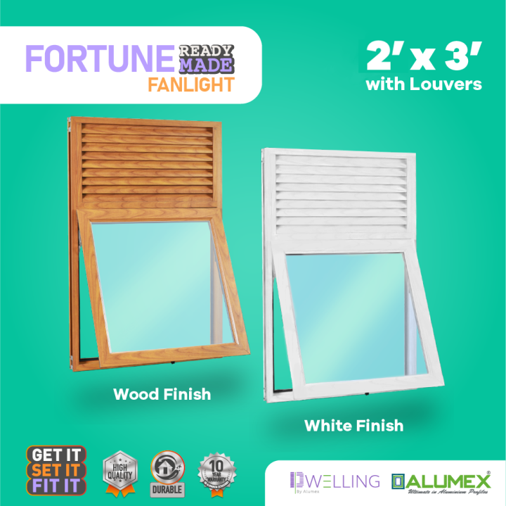 Fortune Fanlight Window - 2x3 Feet | Daraz.lk