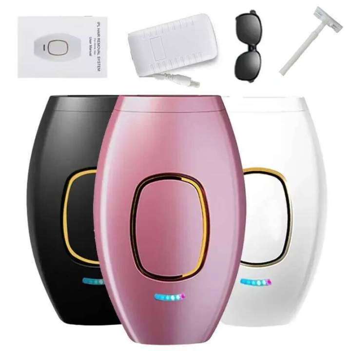 500,000 Flash IPL Hair Removal with 5 Levels Epilator Permanent Body ...