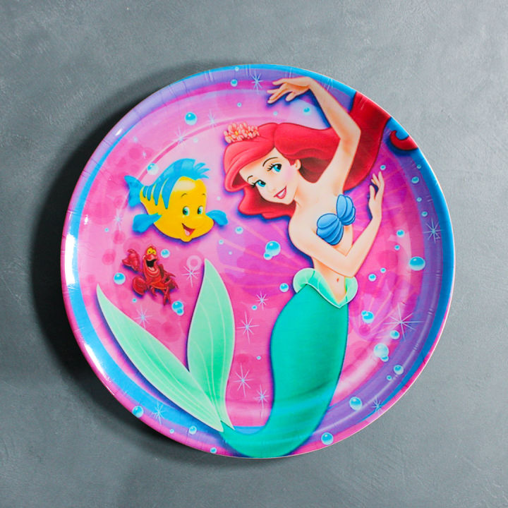 Five Star Melamine 10 Inch Kids Dinnerware Plate, Food Grade Certified ...