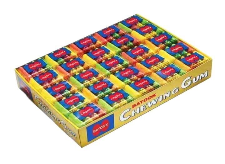 Batook Chewing Gum Multi Flavored Assortment 50Pcs | Daraz.lk